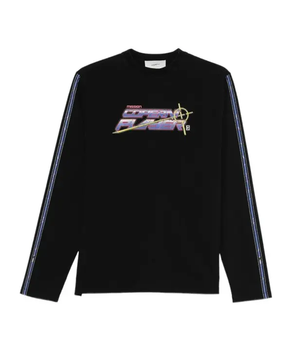 Coperni Logo-print Long-sleeve T-shirt