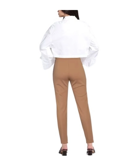 Max Mara Slim-fit Stretch Crepe Trousers