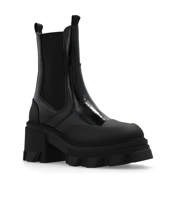 GANNI Chelsea Boots With Lug Sole