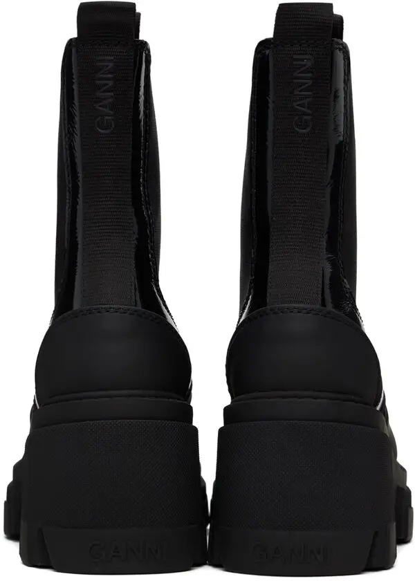 GANNI Chelsea Boots With Lug Sole