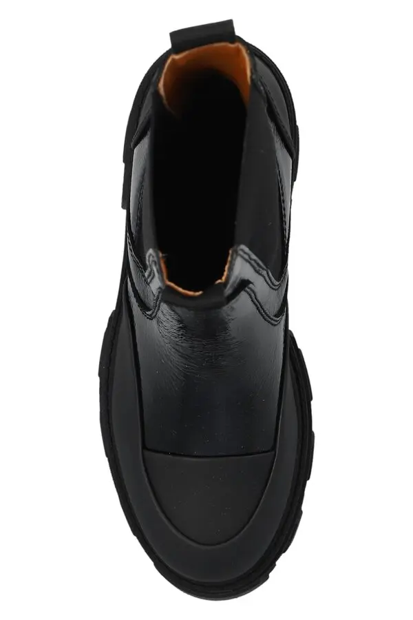 GANNI Chelsea Boots With Lug Sole