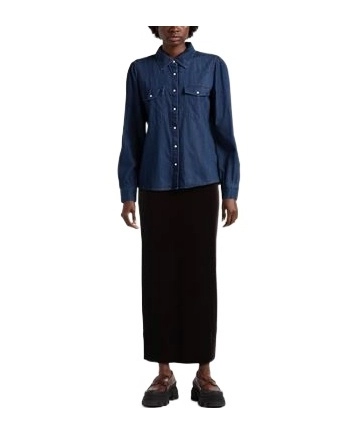 MAXCO. High-waist Slim-fit Skirt