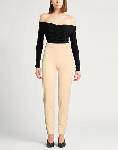 Max Mara High-waisted Drawstring Knit Pants