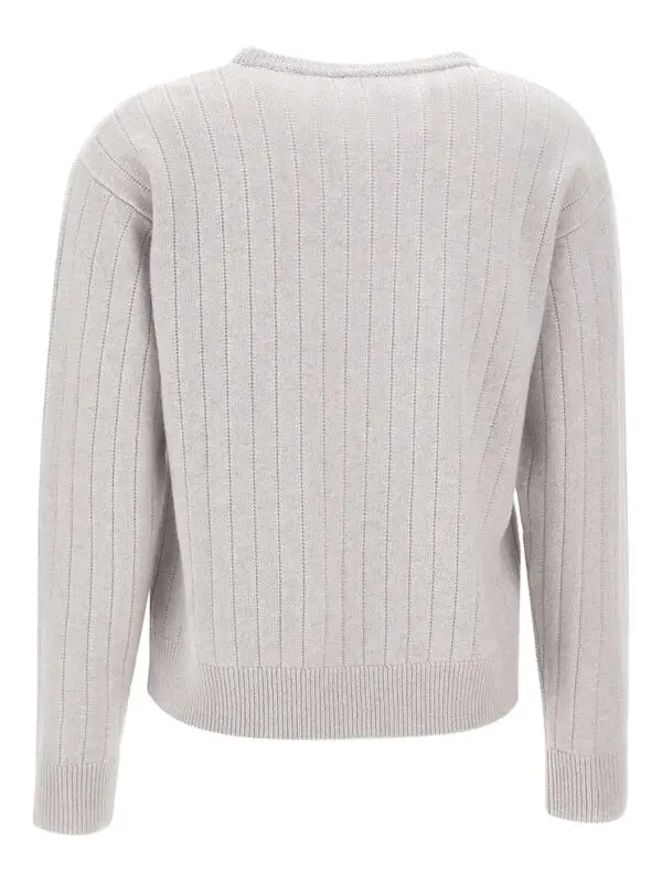 Eleventy Ribbed Crew-neck Sweater