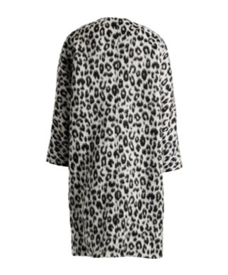 Isabel Marant Étoile Leopard Print Long Sleeve Coat