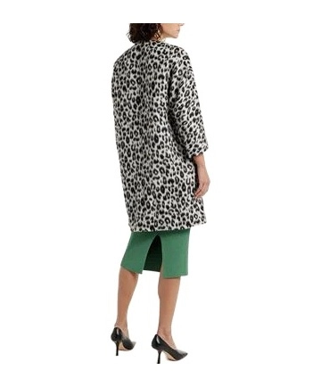 Isabel Marant Étoile Leopard Print Long Sleeve Coat