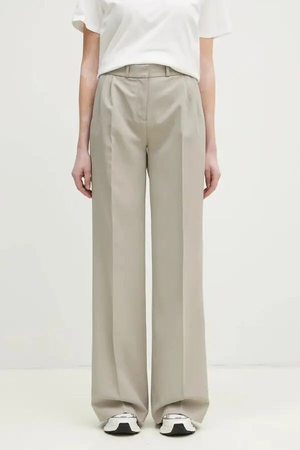 Coperni Pleat-detail Wide-leg Trousers