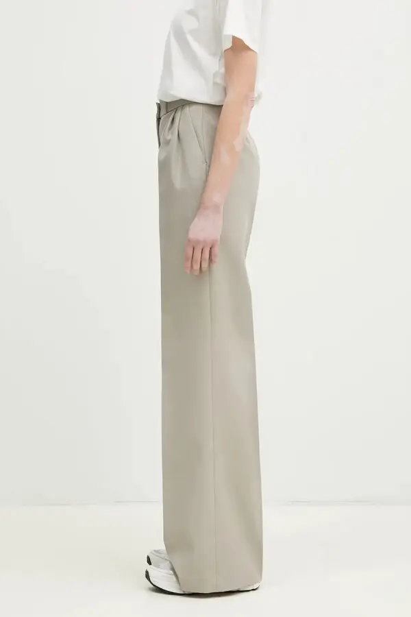 Coperni Pleat-detail Wide-leg Trousers