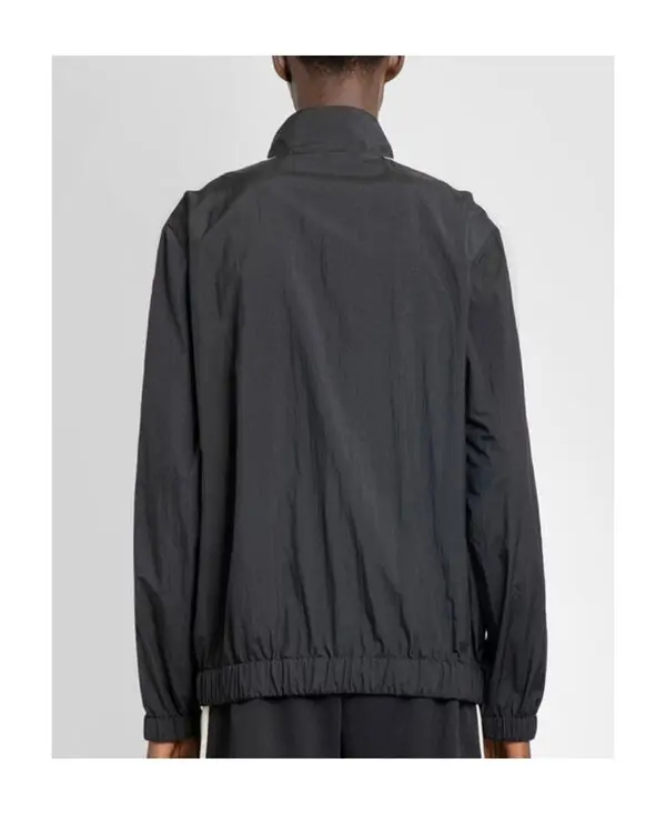 Palm Angels Logo Detailed Zipped Track Jacket
