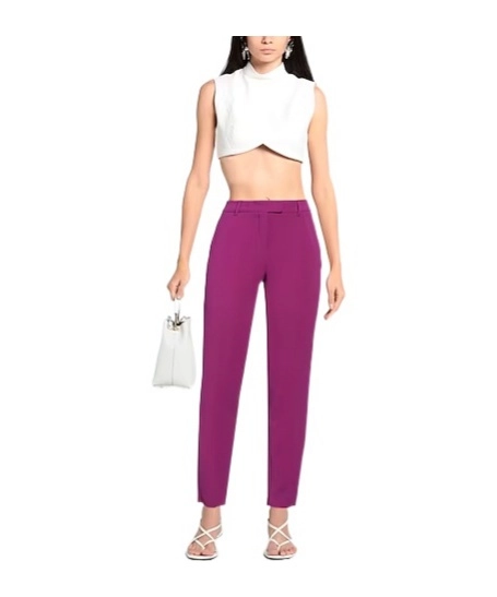 Max Mara Minimal Solid-color Tapered Trousers