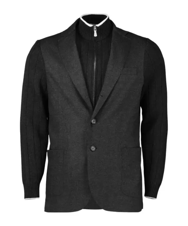 Eleventy Bimetric Bib Blazer