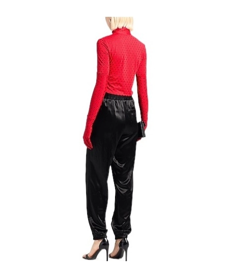 MAXCO. Max&co. Polka-dot Turtleneck Long-sleeve Top