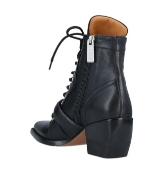 Chloé Ankle Boots With Metal Buckles - Black