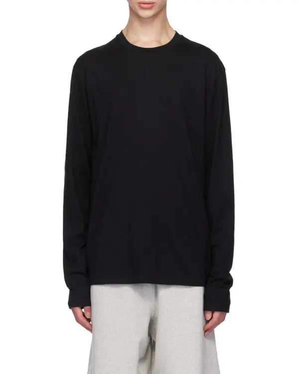 JIL SANDER Logo Printed Long-sleeved T-shirt