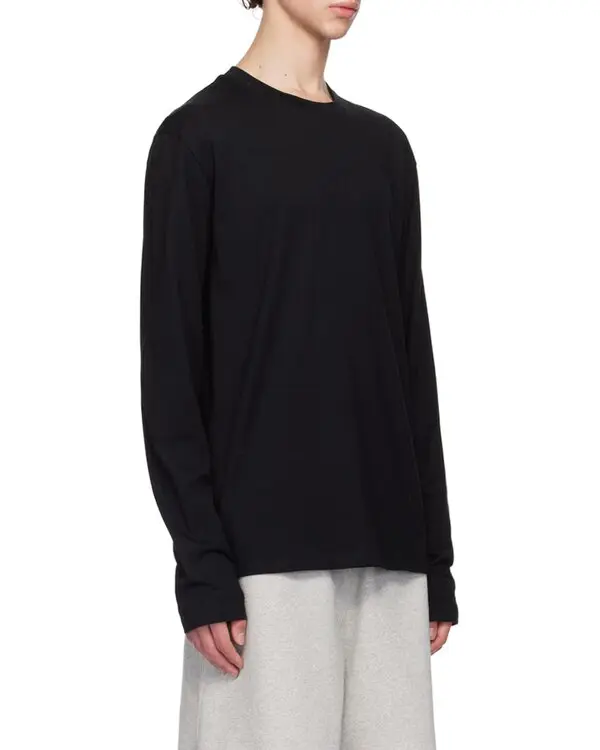 JIL SANDER Logo Printed Long-sleeved T-shirt