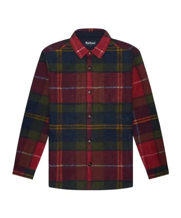 Barbour Check-pattern Shirt Jacket