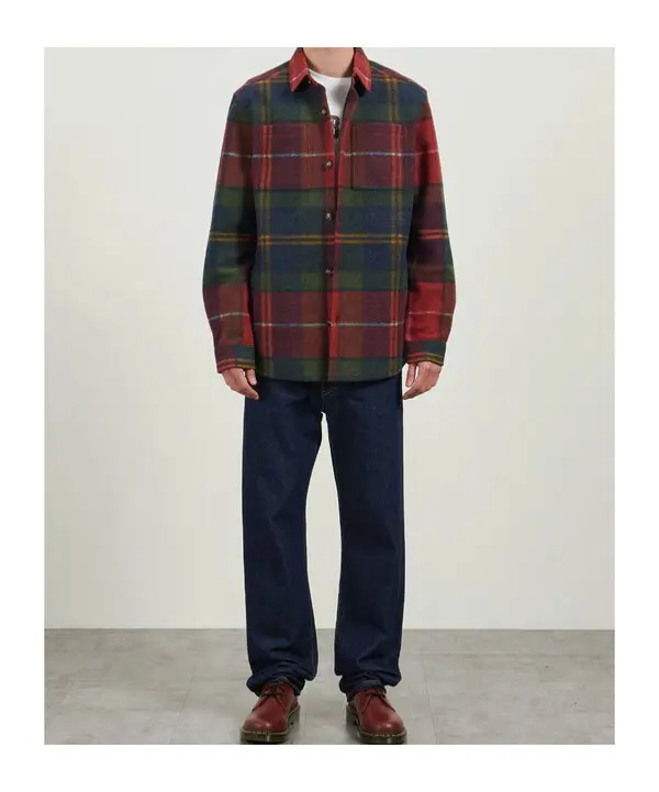 Barbour Check-pattern Shirt Jacket