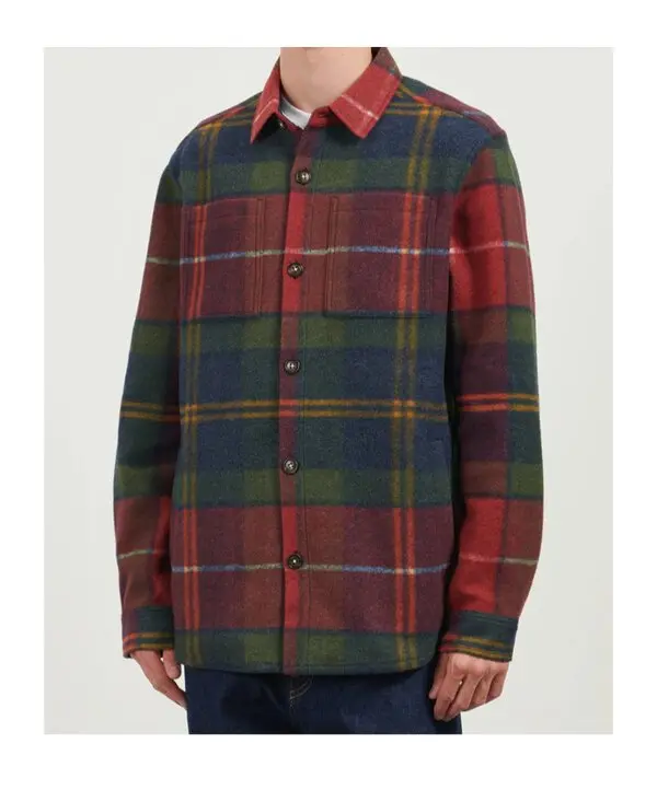 Barbour Check-pattern Shirt Jacket