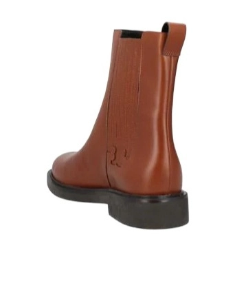 Tory Burch Round-toe Flat Ankle Boots