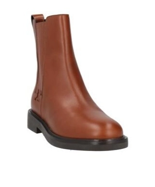 Tory Burch Round-toe Flat Ankle Boots