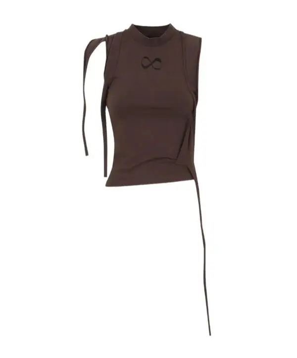 Ottolinger Strappy Detail Top With Cut-out Accents