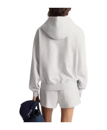 SPORTY  RICH Sporty & Rich Logo Zip Hoodie