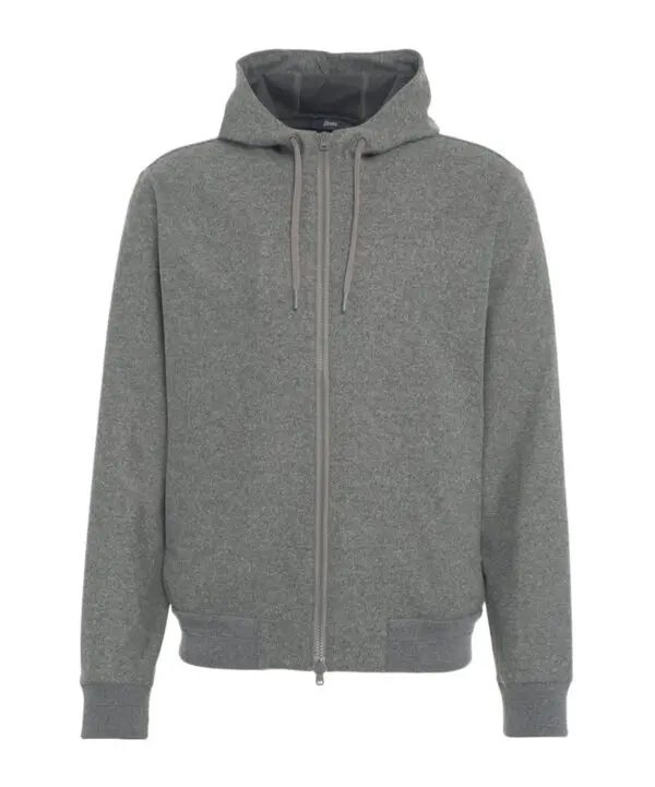 Herno Hooded Zip-up Hoodie