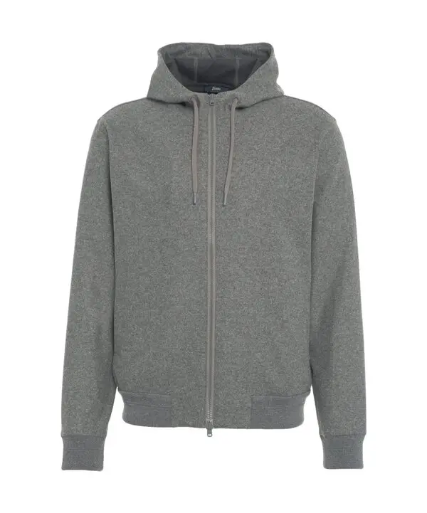 Herno Hooded Zip-up Hoodie