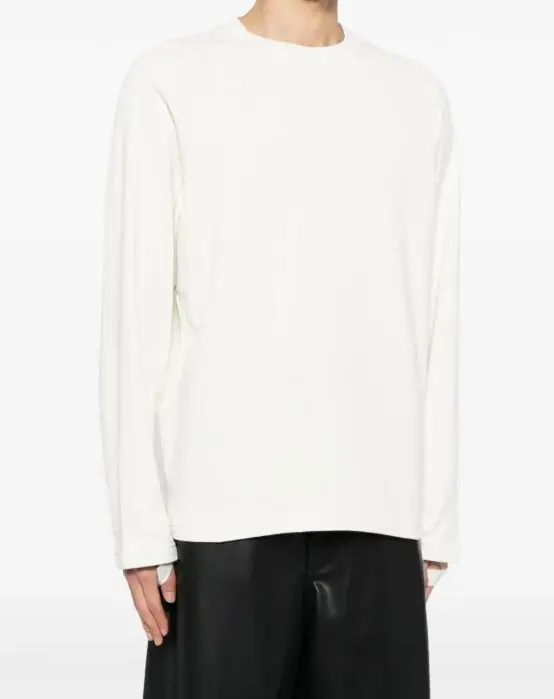 Helmut Lang Crew-neck Cotton Jumper