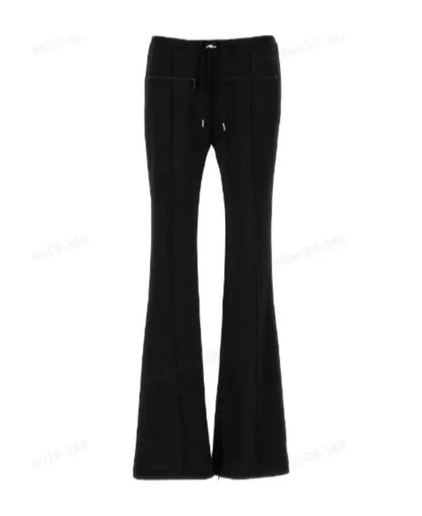 COURREGES Courrèges Drawstring Pleated Bootcut Pants