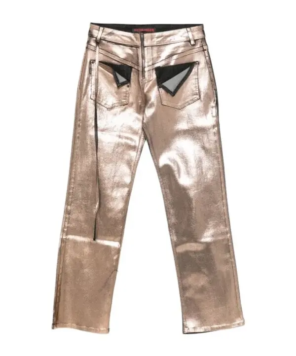 Ottolinger Metallic Paneled Jeans