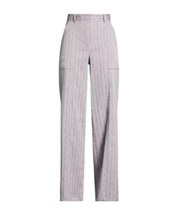 MAXCO. Max&co. Straight-leg Linen-blend Suit Pants