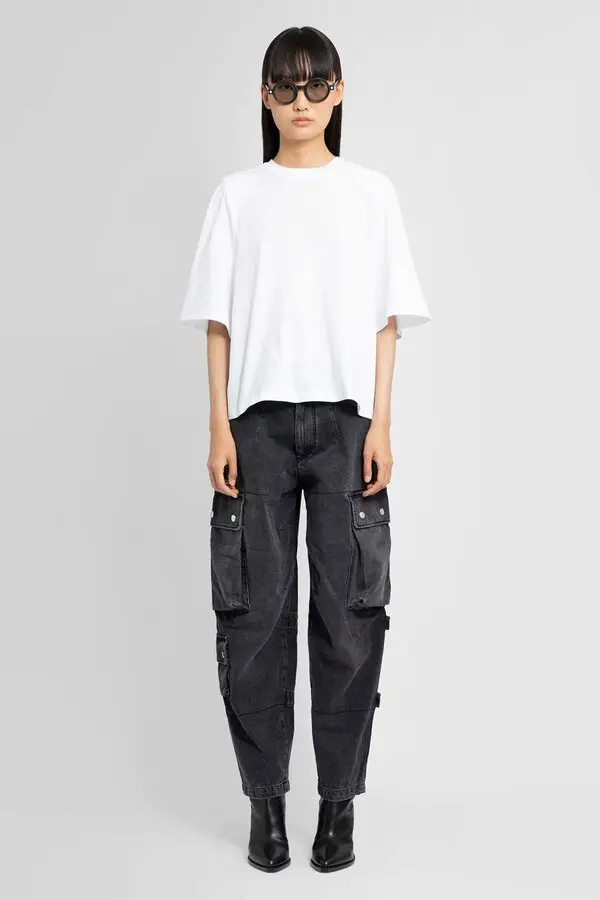 Isabel Marant Étoile Padded Shoulder Crewneck T-shirt