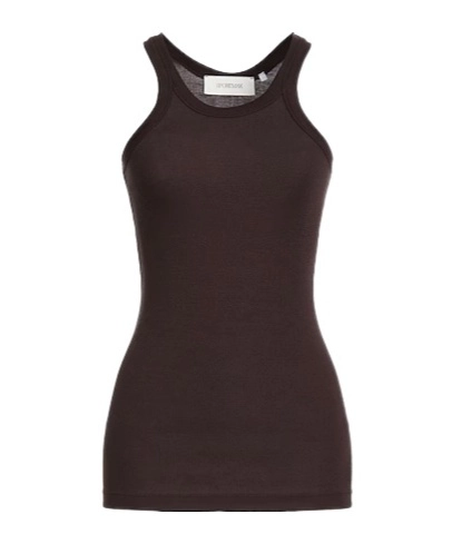Sportmax Ribbed Sleeveless T-shirt