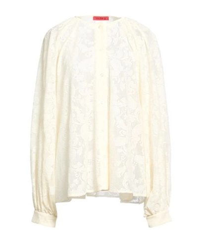 MAXCO. Crew Neck Cover-up - White