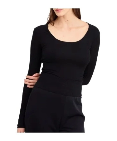 ERES Twist-back Long-sleeved Top