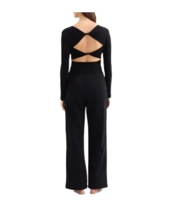 ERES Twist-back Long-sleeved Top
