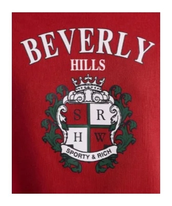 SPORTY  RICH Beverly Hills Sweatshirt
