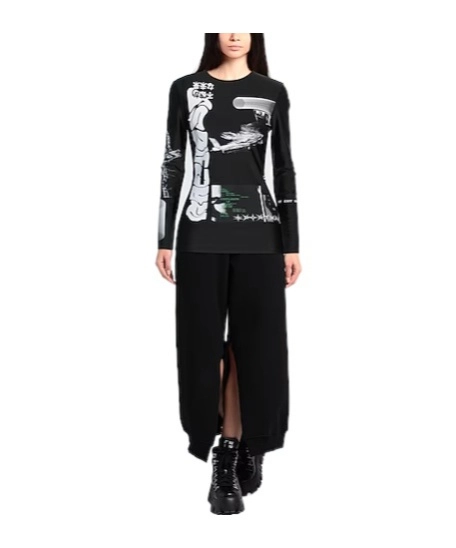 Sportmax Printed Stretch T-shirt