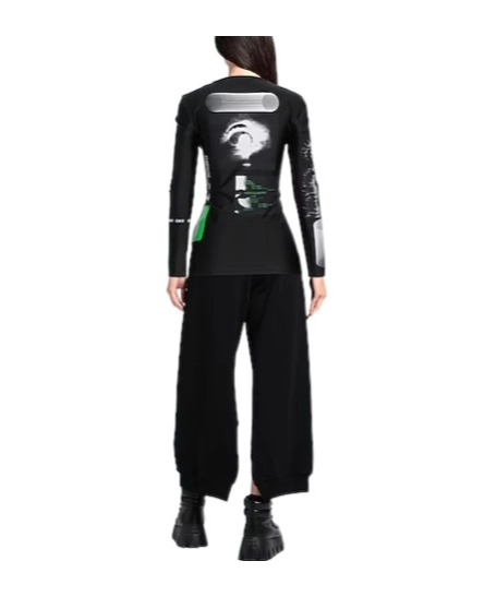 Sportmax Printed Stretch T-shirt