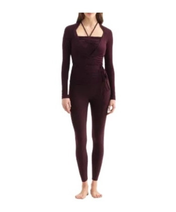 ERES Wrap Long-sleeved Cardigan