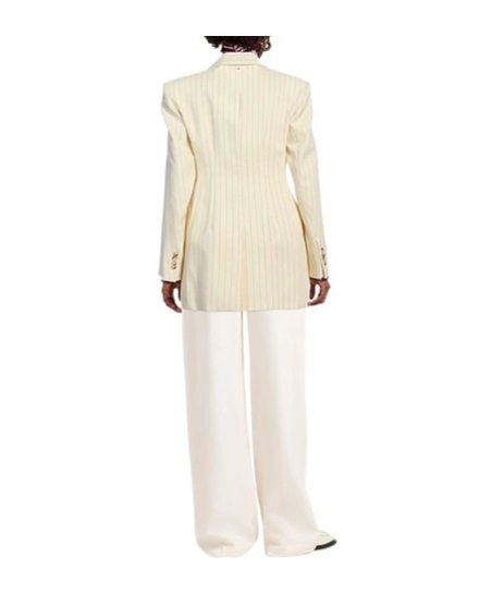 Sportmax Striped Single-breasted Blazer
