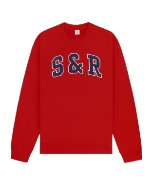 SPORTY  RICH Sporty & Rich Appliqué Sweatshirt