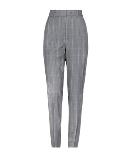 Isabel Marant Étoile Classic Plaid Wool Trousers