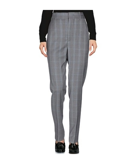 Isabel Marant Étoile Classic Plaid Wool Trousers