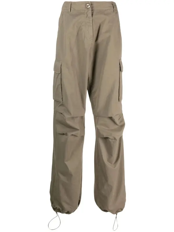 Coperni Cargo Straight-leg Trousers - Khaki