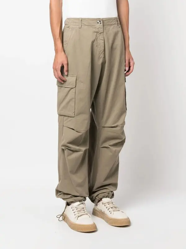 Coperni Cargo Straight-leg Trousers - Khaki