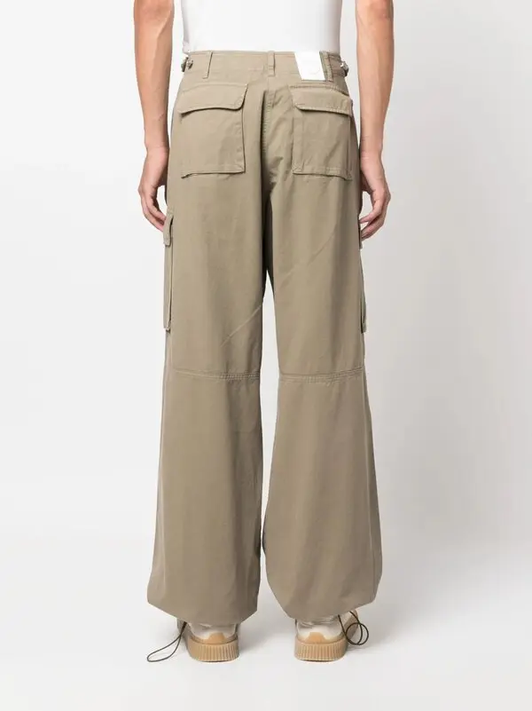 Coperni Cargo Straight-leg Trousers - Khaki