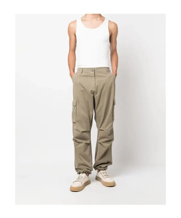 Coperni Cargo Straight-leg Trousers - Khaki