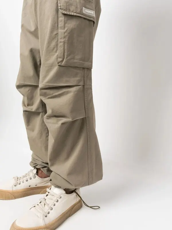 Coperni Cargo Straight-leg Trousers - Khaki